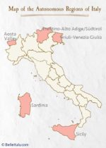 Map Of Italy Regions Helps You Locate Each Italian Region